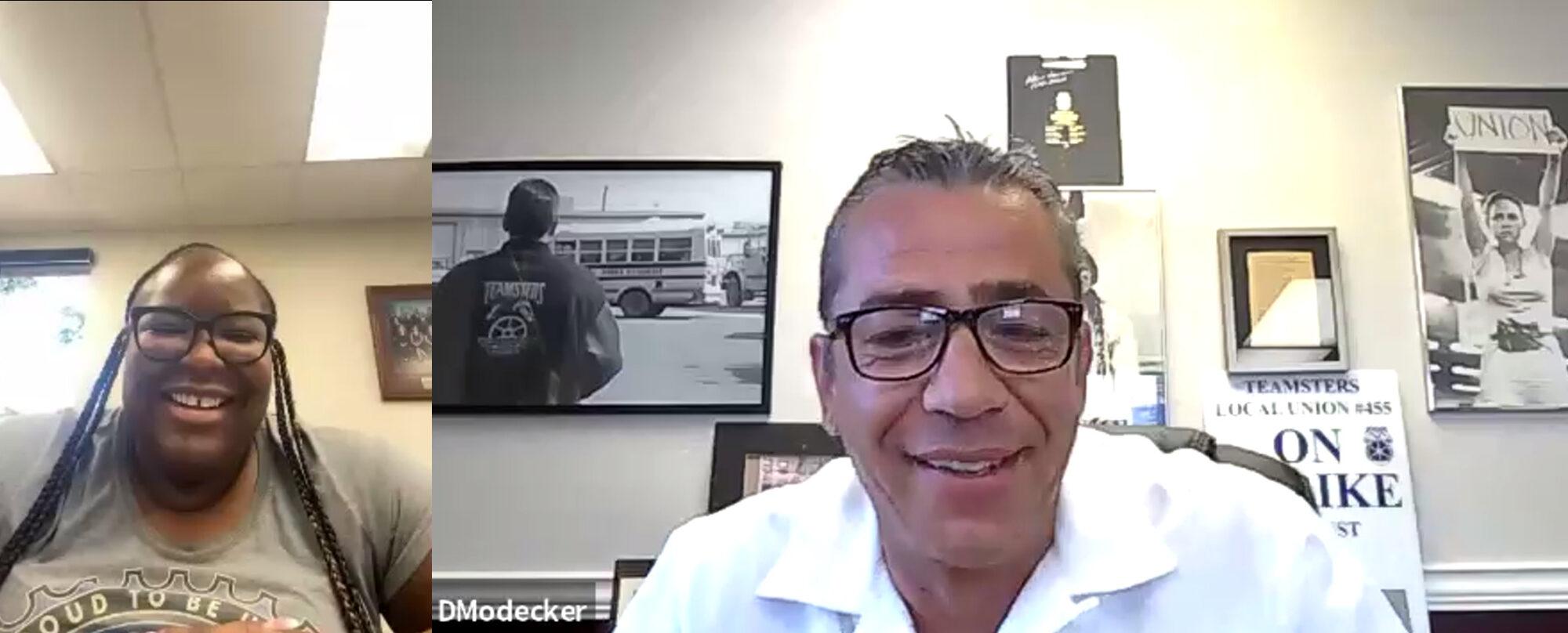 Labor Exchange: Dean Modecker, Secretary Treasurer of Teamster Local ...