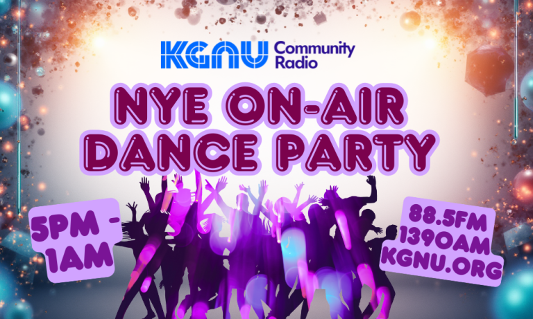 NYE On-Air Dance Party – KGNU Community Radio
