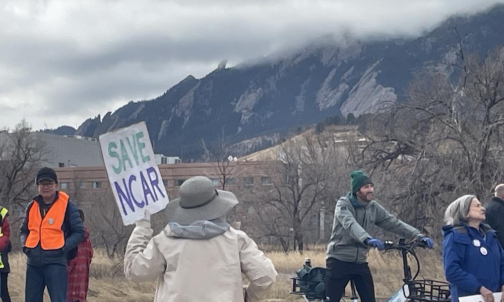 Hear Voices from Saturday’s Rally to Save NCAR – KGNU Community Radio